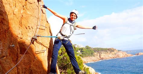 Sant Feliu de Guixols Climb Via Ferrata Cala del Molí GetYourGuide