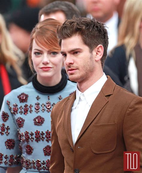 Pairs Division Emma Stone And Andrew Garfield At The Amazing Spider