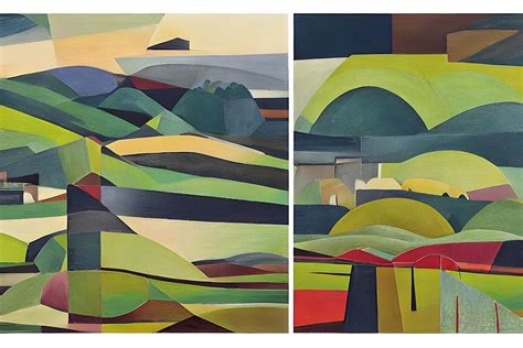 Renderings Of New Zealand Countryside And Landscape In The Style Of