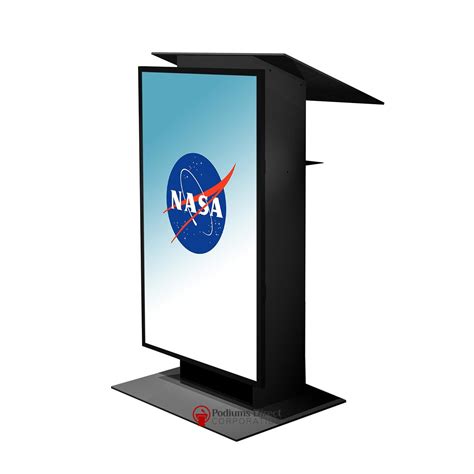 Lcd Digital Display Lectern K 5 Lcd Podiums Direct
