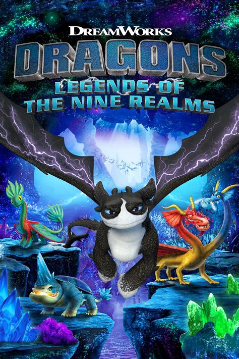 Dreamworks Dragons Legends Of The Nine Realms Box Shot For Playstation