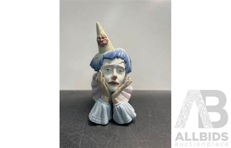 LLADRO Daisa 1981 Spain Sad Clown Lot 1565423 ALLBIDS