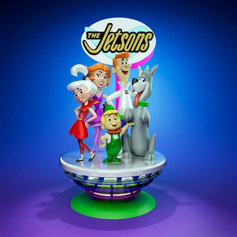 The Jetsons Group Of Cartoon Characters 3d Model 3d Printable Cgtrader