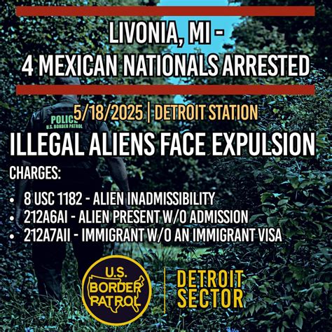 Via Cbp Detroit Four Illegal The Detroit Scanner Facebook