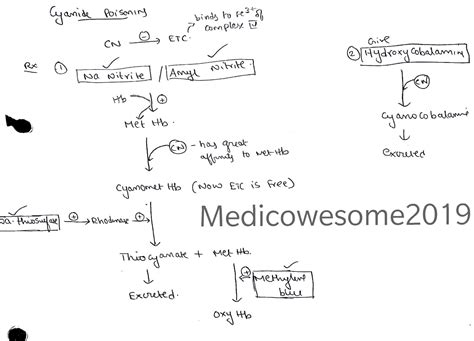 Medicowesome Cyanide Poisoning