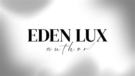 Eden Lux Author