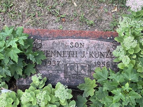Kenneth John Kunze 1937 1956 Find A Grave Memorial