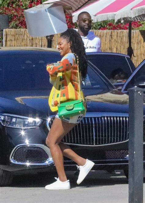 Gabrielle Union Out In Malibu Celebmafia