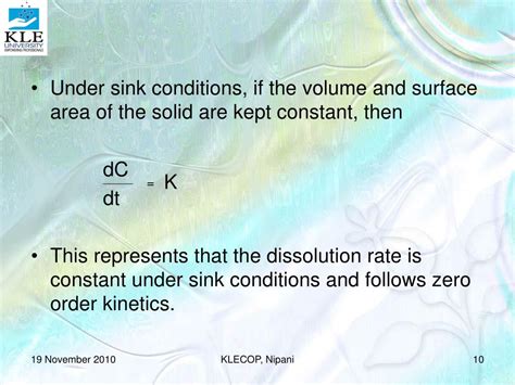 Ppt Drug Dissolution Powerpoint Presentation Free Download Id269738