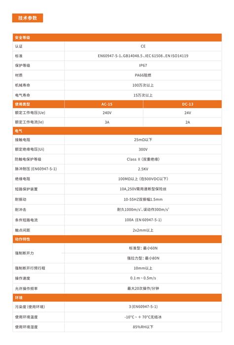 SSM11系列安全门开关 安全门锁 ESPE意普官网