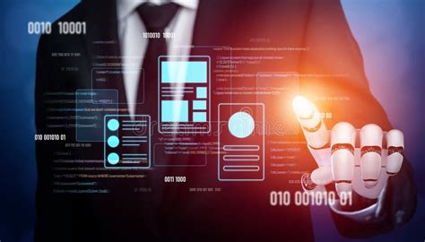 Ai Designing Ui Ux Interface And Reviewing App Structure Vouch Stock