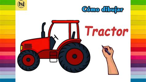 Cómo dibujar un tractor de manera fácil No 9 ARTES YouTube