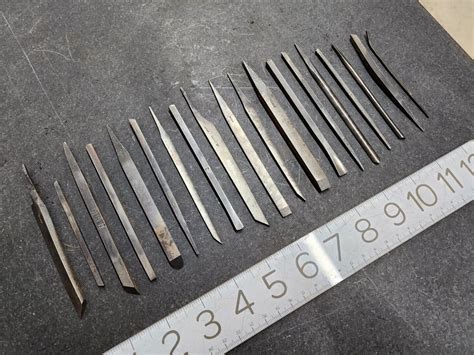 Antique Tools Rare Gunsmith Woodworking Chisel Gouges Sets Buck Vautier