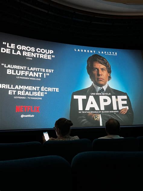 Tapie La série biopic sur la vie de Bernard Tapie sort ce mercredi sur Netflix Cast Prod