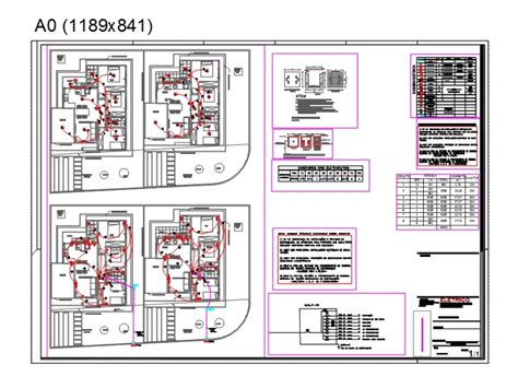 Proyecto Electrico De Casa Popular Mcmv En Dwg 179 Mb Librería Cad