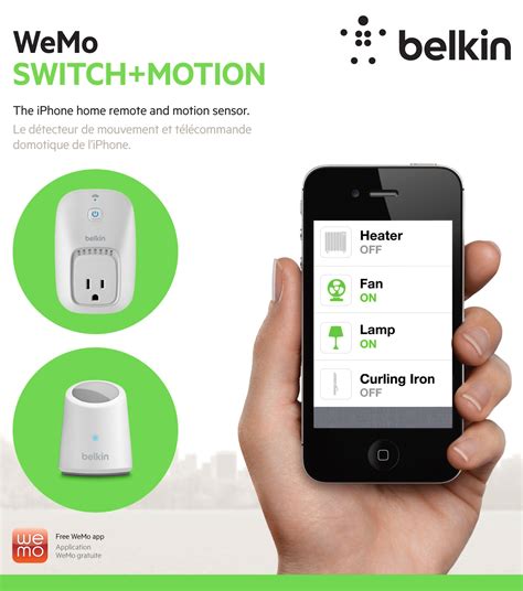 belkin wemo switch motion sensor