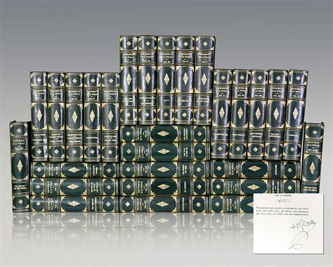 The Works Of Hg Wells Signed Limited Edition Set