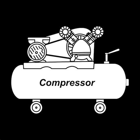 Premium Vector Compressor Icon