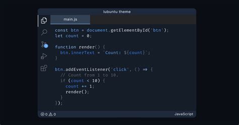 Lubuntu Theme By Lirrumscode Vs Code Themes