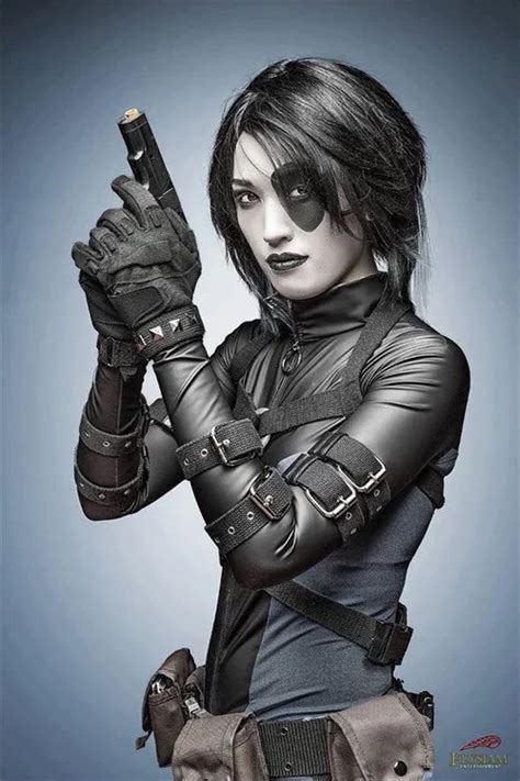 X Men Domino Cosplay