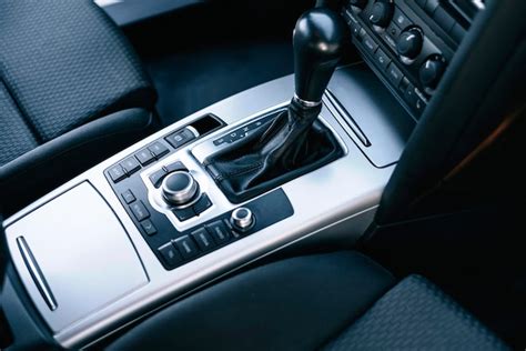 Premium Photo Modern Black Car Interior Car Leather Steering Wheel