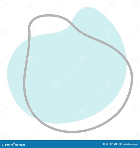 organic abstract fluid shape creative liquid blob elements with curvy