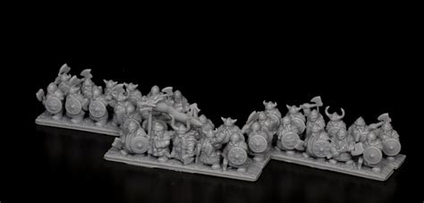 Warriors Dwarfs Varus Miniatures 10mm Scale Etsy