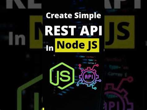 Shorts How To Create Simple REST API Endpoint In Node JS With Express