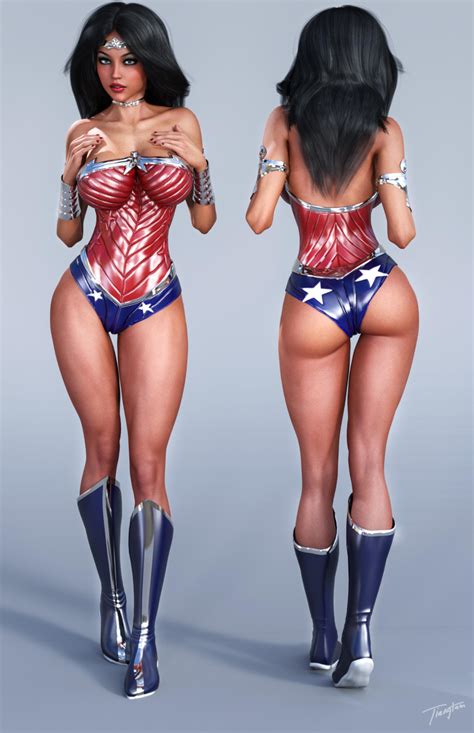 Rule 34 1girls 3d Amazon Ass Back View Big Breasts Big Breasts Black