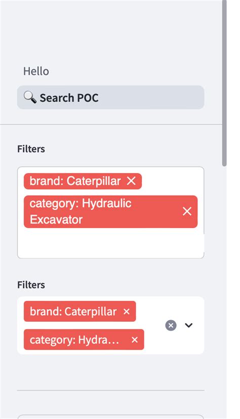 Tabs For Filters Facets Custom Components Streamlit