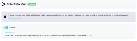 Splunk On Call Integration Xitoring Document