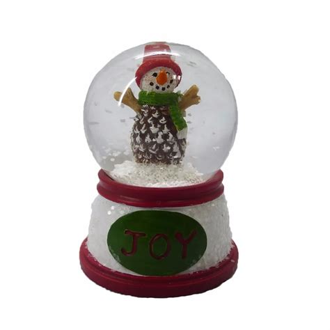 Collectible Snow Globe Skull Heads Bone Figurine Water Globe Buy