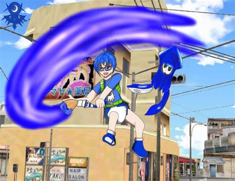 Splatoon Arrow Abdl Artwork Omorashi