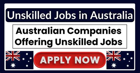 Unskilled Jobs In Australia With Visa Sponsorship