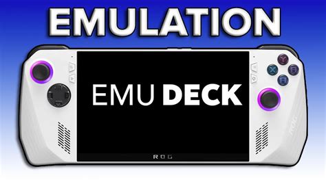 EmuDeck For Windows Emulation Guide ROG Ally Lenovo Legion Go And