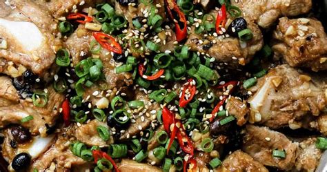 Chinese Steamed Spare Ribs With Black Beans Punchfork