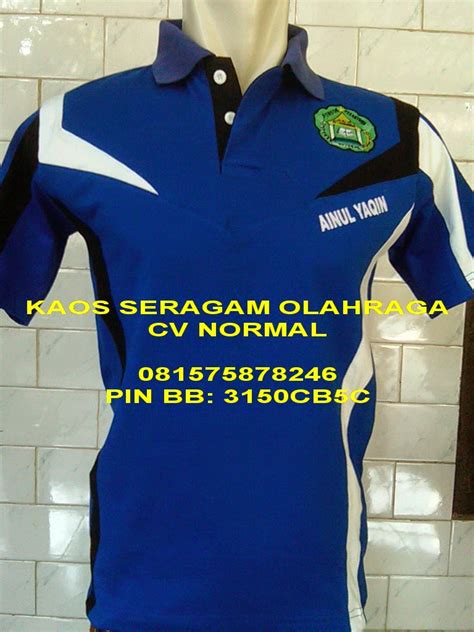 33 Kaos Kontingen Olahraga