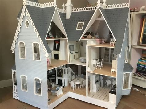 Dollhouse Kit With Furniture And Accessories Droomhuizen