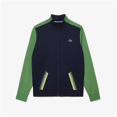 Buy Mens Lacoste Tennis Zipped Ripstop Sweatshirt Lacoste Uae