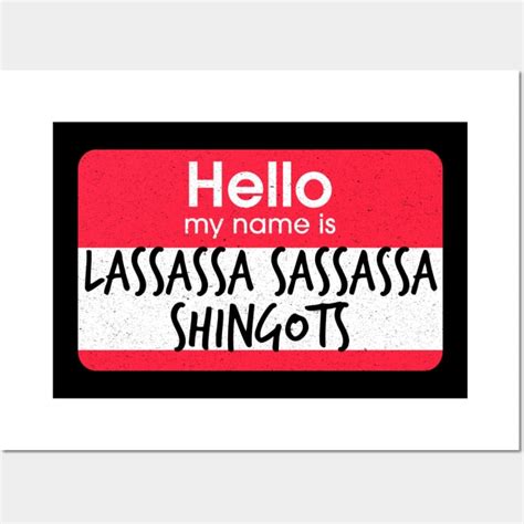Impractical Jokers Name Game Lassassa Sassassa Shingots Impractical Jokers Posters And