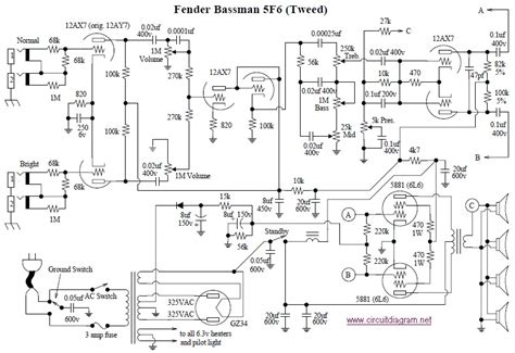 Fender Preamp Schematic At Zachary Barber Blog