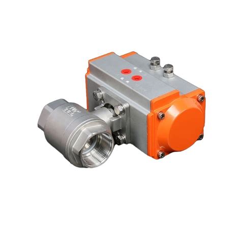 Pneumatic Ball Valve Dn15 Dn20 Dn25 Dn32 Dn40 Dn50 Two Piece High