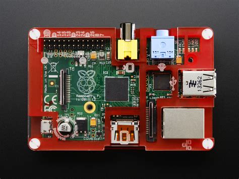 Pibow Coupé Enclosure For Raspberry Pi Model B Computers Id 1984