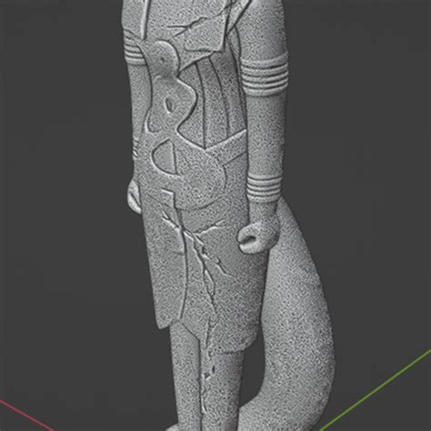 Free Stl File Moon Knight Ammit Statue・object To Download And To 3d