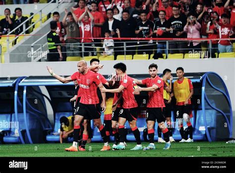Shandong Taishan Football Club Defeated Chengdu Rongcheng Football Club
