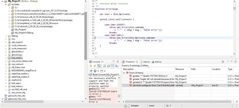 CCS IWR1642 Gmake Target All Not Remade Because Of Errors Code