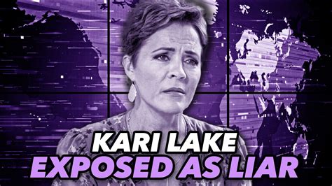 Most Arizona Republicans Think Kari Lake Is A Lying Grifter Arizona