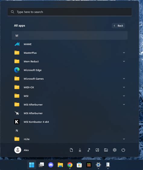 Some Uwp Missing From Start Menu Rwindows11