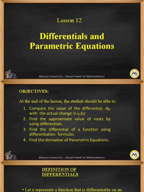 Approximating Values And Finding Differentials Using The Local Linear Approximation Method Pdf