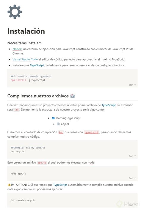 El Compilador De Typescript Platzi